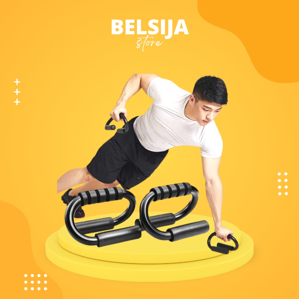 Jual Belsija ~ PUSH UP STAND BAR ALAT OLAHRAGA HANDLE PORTABLE PUSH UP ...