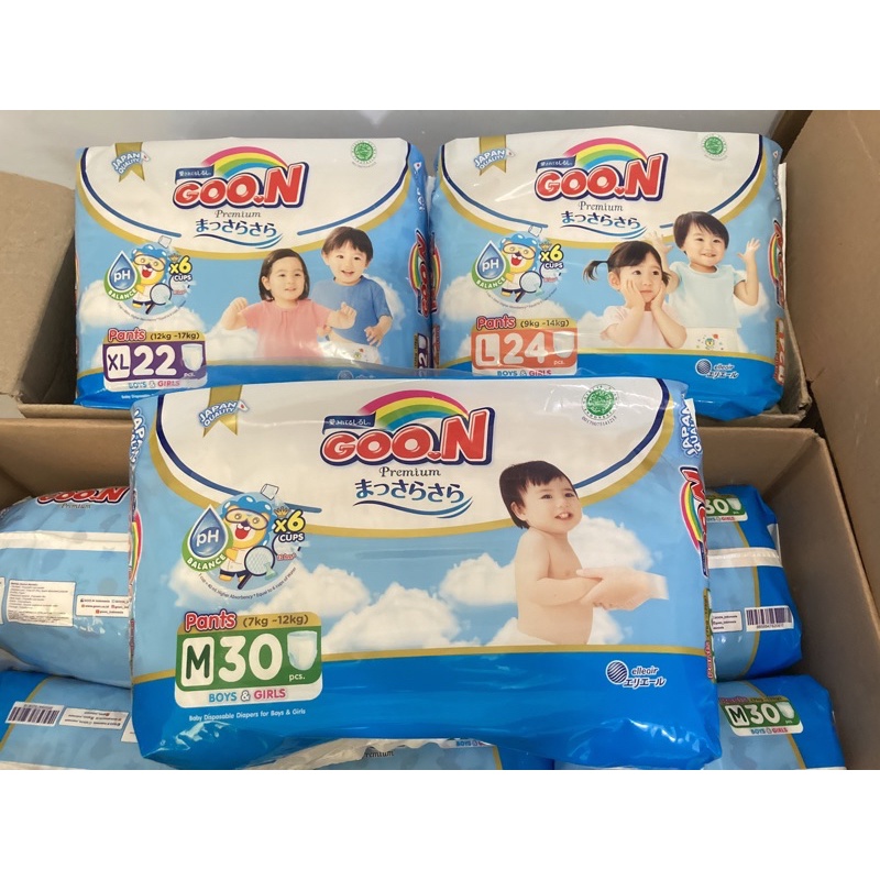 Jual GOON Premium PANTS / pampers goon murah / pampers premium murah | Shopee Indonesia