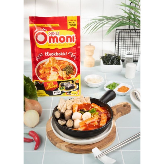 Jual OMONI TEOKBOKKI/TOPOKKI (FREE GIMMARI 350G) | Korean Halal Food ...