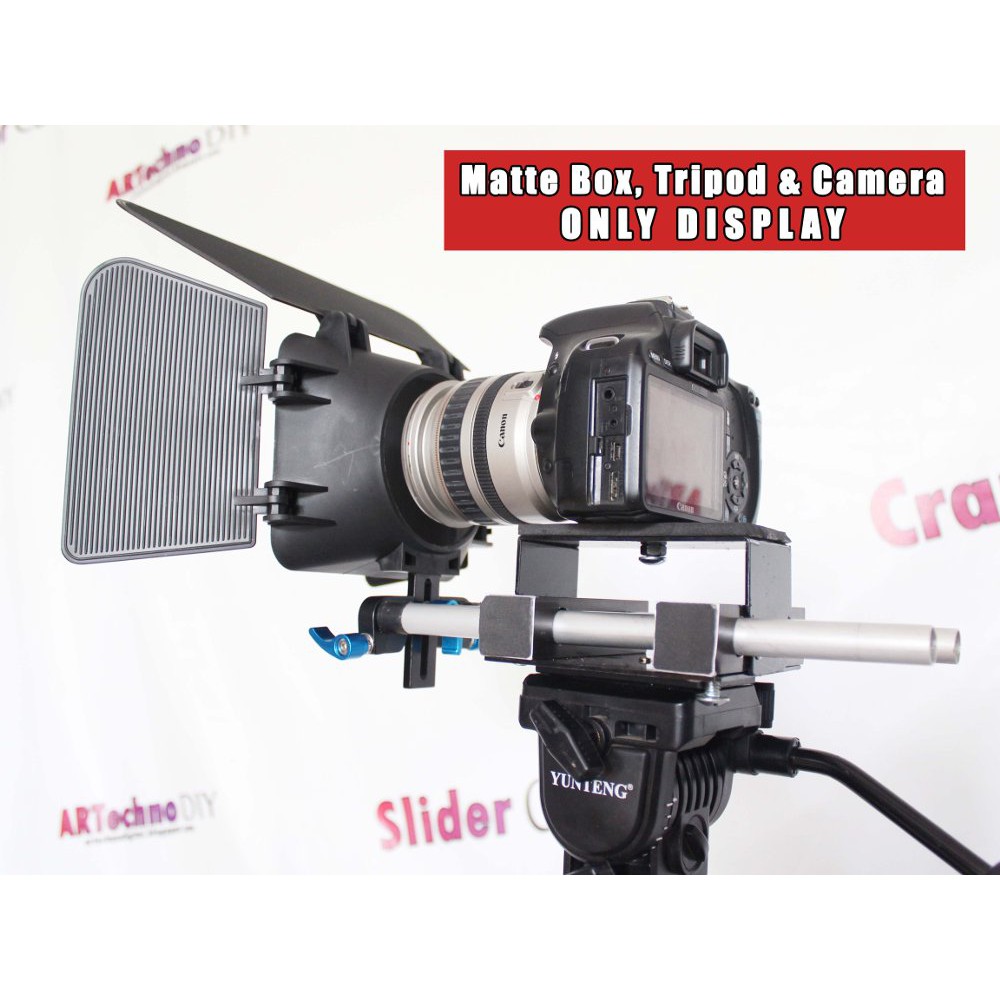 Jual Rail Rod 15mm Dudukan Follow Focus Matte Box Teleprompter ARTechno ...