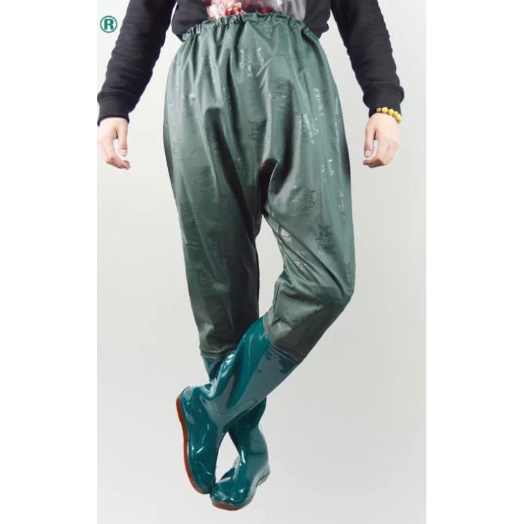 Jual SEPATU BOOTS CELANA PETANI SAWAH PANJANG BOOT SEPINGGANG KARET 110 ...