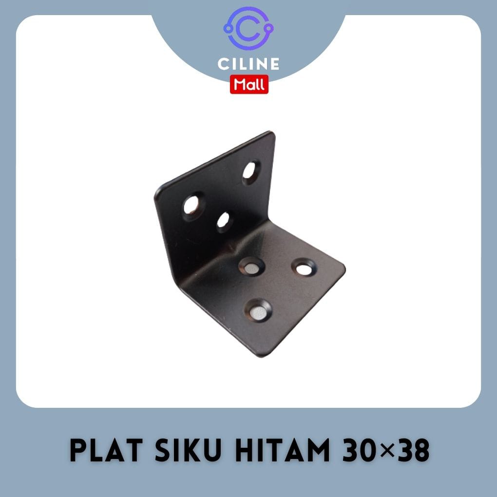 Jual Plat siku lubang / plat besi rak siku penyangga / Konektor Siku L ...