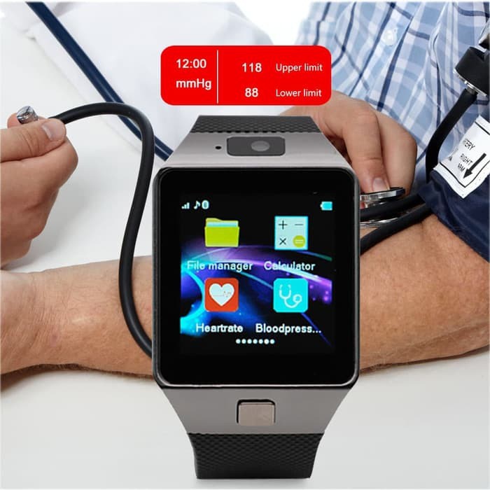 Jual SMARTWATCH - Cognos M8 Smartwatch Heart Rate DZ09 Smart Watch ...