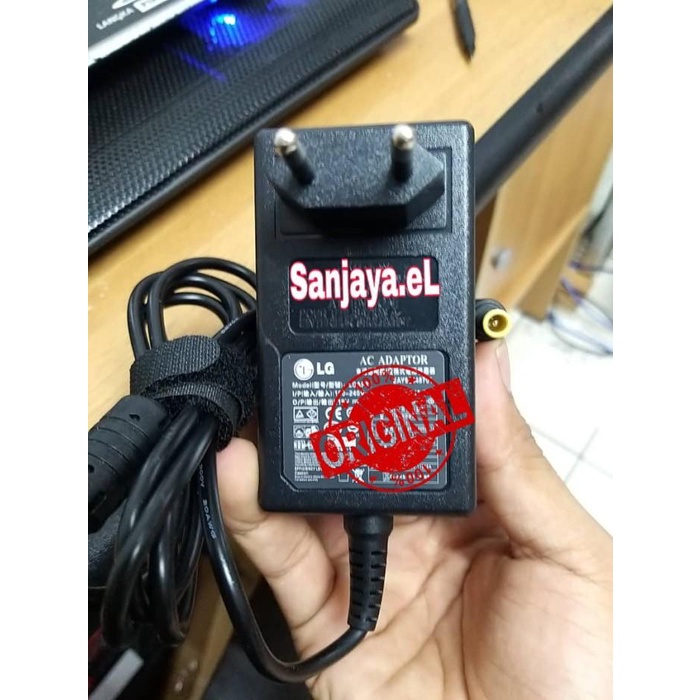 Jual Adaptor Original TV LG Dan Monitor LG ADS-18FSG-19 19V 0,8A Jarum | Shopee Indonesia