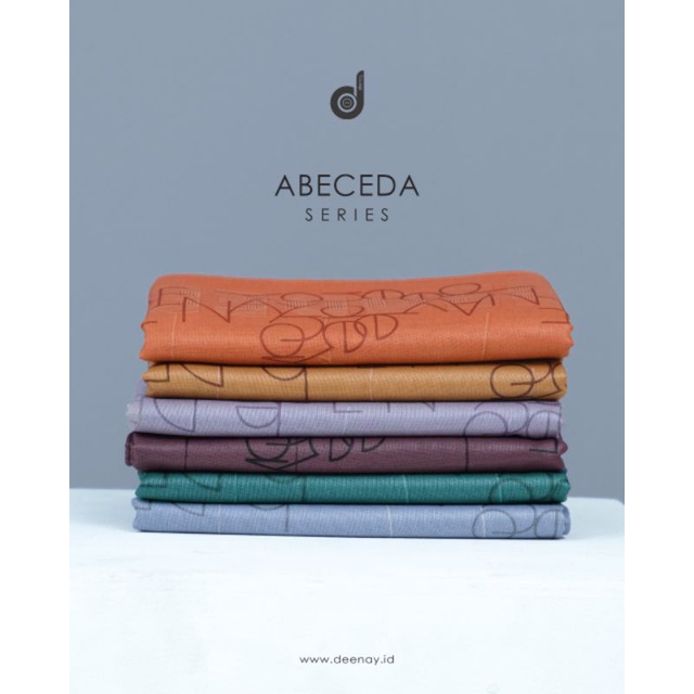 Jual HIJAB DEENAY || Abeceda Series Voal Printed Scarf | Shopee Indonesia
