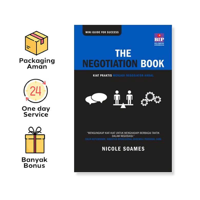 Jual The Negotiation Book (Bhuana Ilmu Populer) | Shopee Indonesia