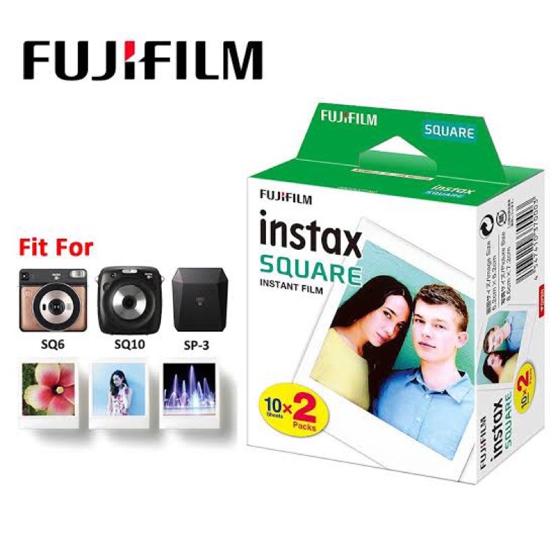 Jual Refill Instax Square Isi 10 Murah Harga Terjangkau dan Mudah Di Pakai Cocok utk model SQ6 ...