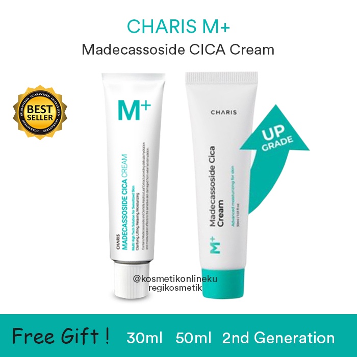 Jual (PROMO!) CHARIS M+ MADECASSOSIDE CICA CREAM MADECA 2nd Gen ORIGINAL KOREA 30ml 50ml ...