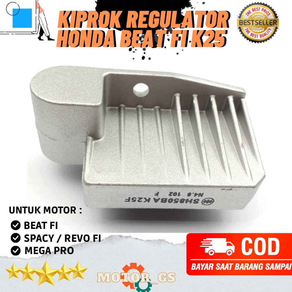 Jual Regulator Kiprok KZL K25 Beat fi, spacy, Revo fi, Mega pro 31600 ...