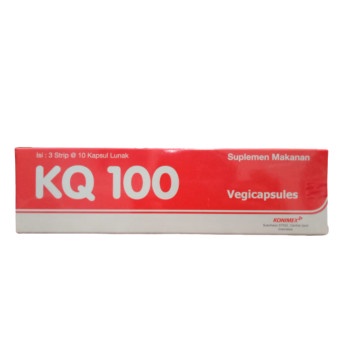 Jual Kesehatan - Konimex Kq 100 - Dos 3 Strip 10 Vegicaps Suplemen ...