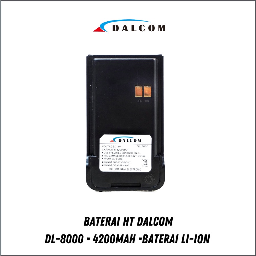 Jual BATERAI HT DALCOM DL-8000 ORIGINAL | Shopee Indonesia