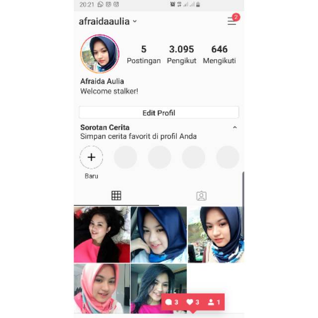 Jual Akun Instagram real indo | Shopee Indonesia