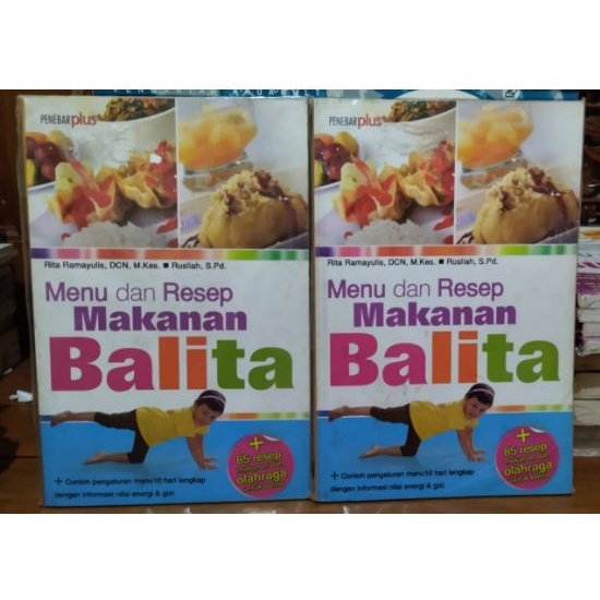Jual Buku MENU & RESEP MAKANAN BALITA | Shopee Indonesia
