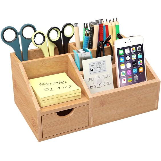 Jual Tempat Pensil Unik Serbaguna Kayu Jati | Shopee Indonesia