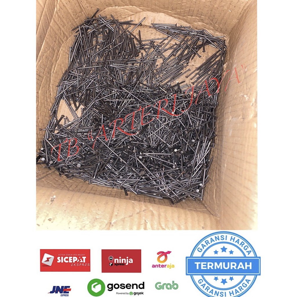 Jual Paku Kayu 2" inch 5 cm 100 gram / pack Bungkus / Paku Triplek 2 ...