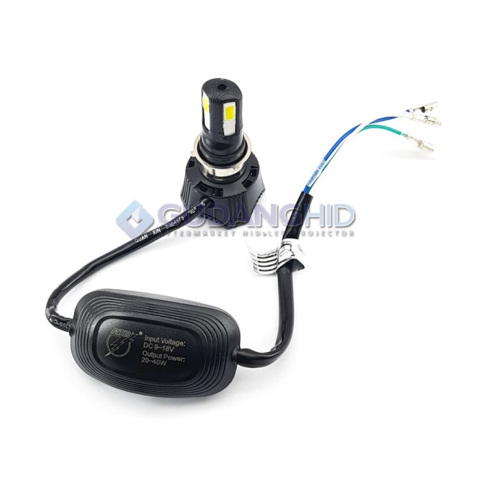 Jual Lampu LED Motor 4 Sisi AC DC H6 42W RTD 6 Sisi Kalah Terang RTD ...