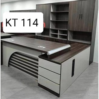 Jual Meja Direktur | Meja Kantor | Meja Kerja-KT 114 | Shopee Indonesia