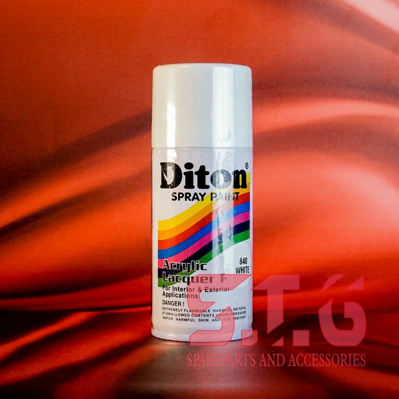 Jual 840 White Putih Cat Pylox Pilox Pilok Semprot Diton 150 cc ...