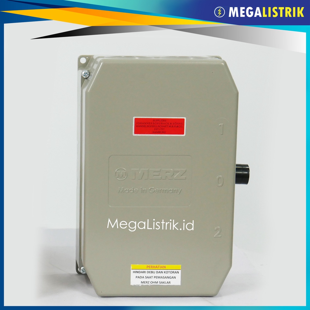Jual MERZ GZ 1-0-2 4P 100A OHM SAKLAR CAM / CHANGEOVER SWITCH / HANDLE ...