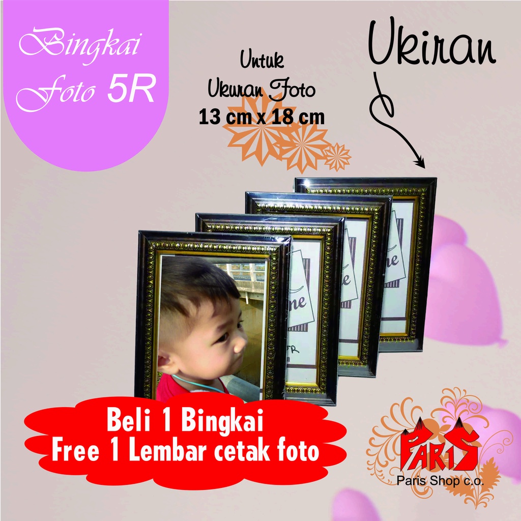 Jual Bingkai foto 5R ukiran | Shopee Indonesia