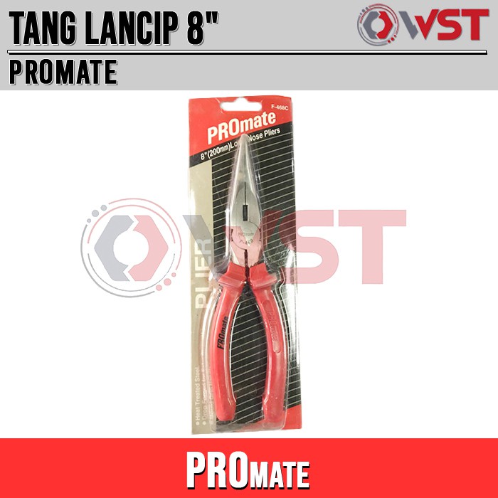 Jual Tang Lancip 8"/ Tang Cucut 8" PROMATE USA | Shopee Indonesia