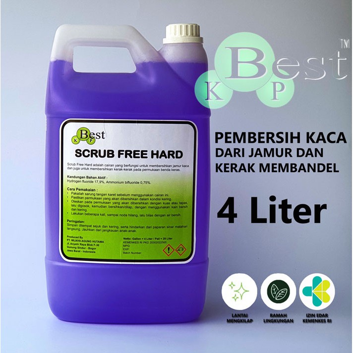 Jual BEST - SCRUB FREE HARD (GALON) | Shopee Indonesia