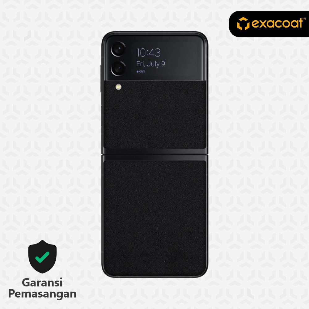 Jual [EXACOAT] Galaxy Z Flip 3 Skins Matte Black | Shopee Indonesia
