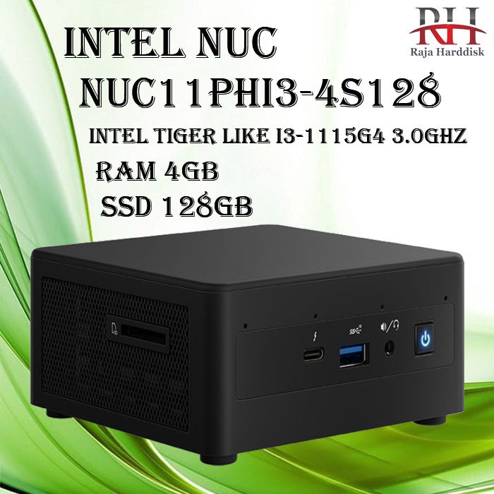 Jual INTEL NUC11PAHi3-4S128 (RAM 4GB SSD 128GB CORE I3) / NUC11 Mini pc ...