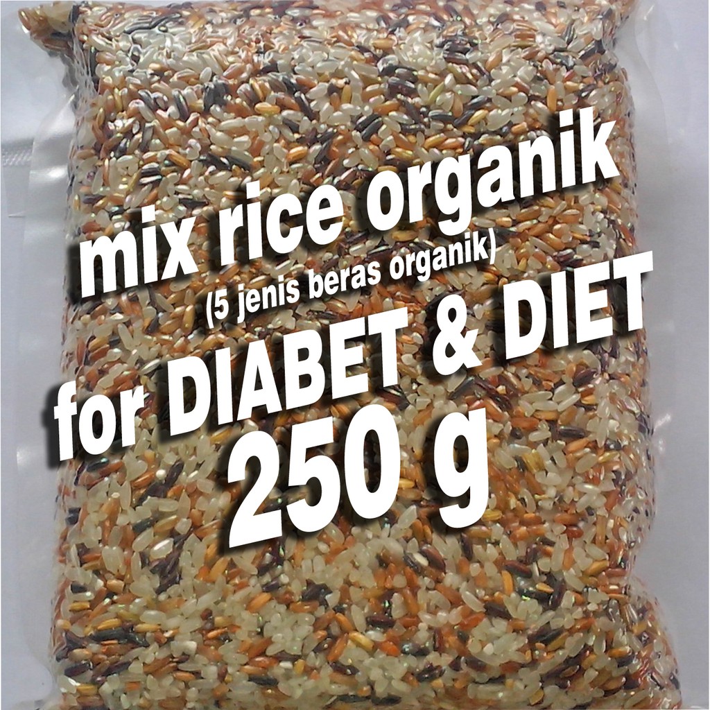 Jual Beras Mix Organik 5 Macam 250 g | Shopee Indonesia