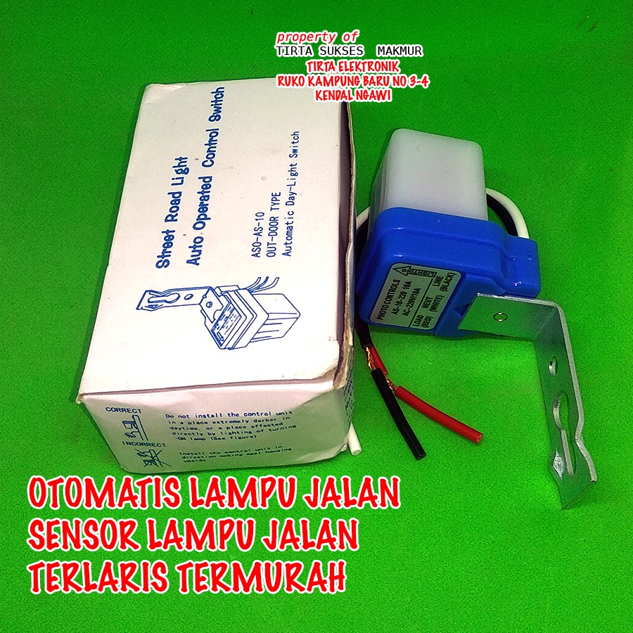 Jual Photocell 10A SENSOR LAMPU OTOMATIS | Shopee Indonesia
