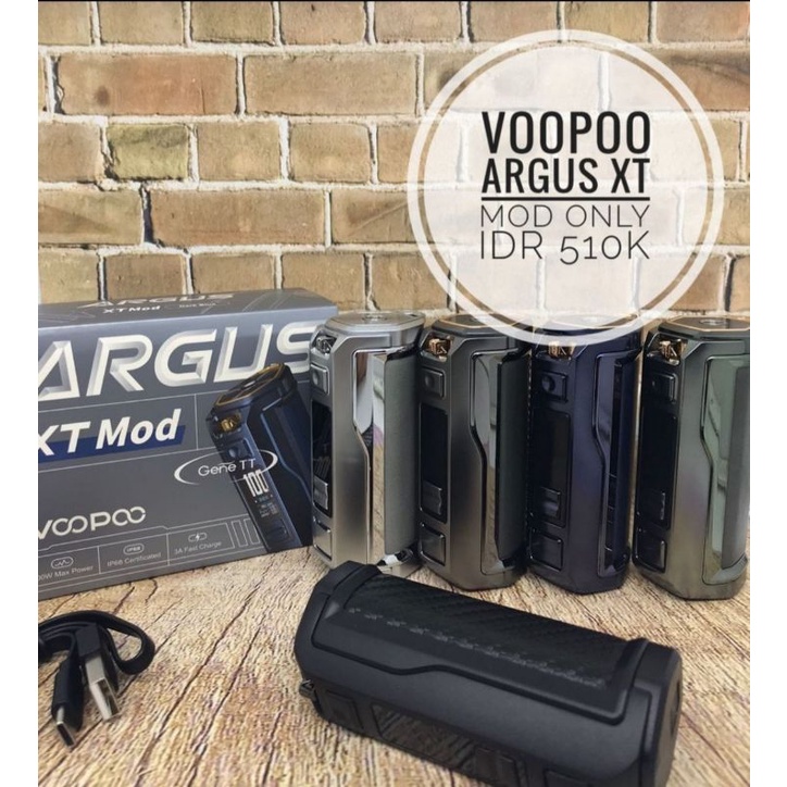 Jual Argus XT Mod Only (External 18650/21700) by Voopoo | Shopee Indonesia