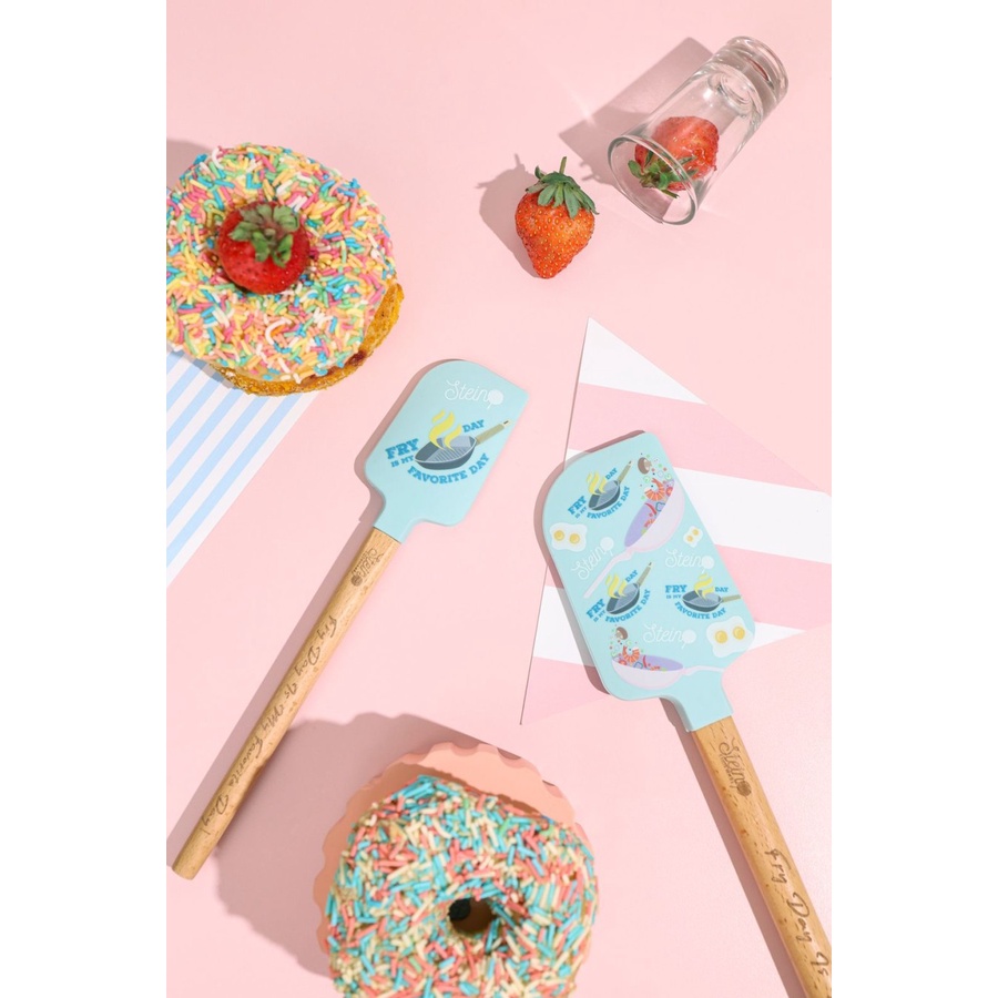 Jual Stein Spatula Silicon Fryday / Donut | Shopee Indonesia