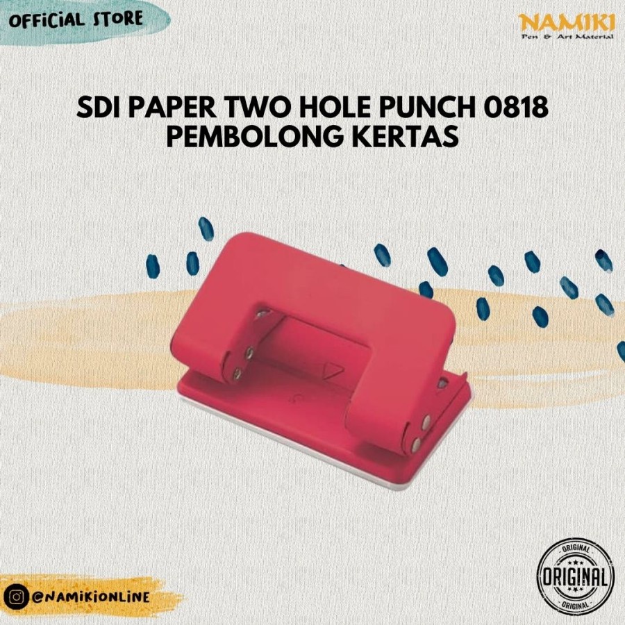 Jual SDI Paper Two Hole Punch 0818 Pembolong Kertas | Shopee Indonesia