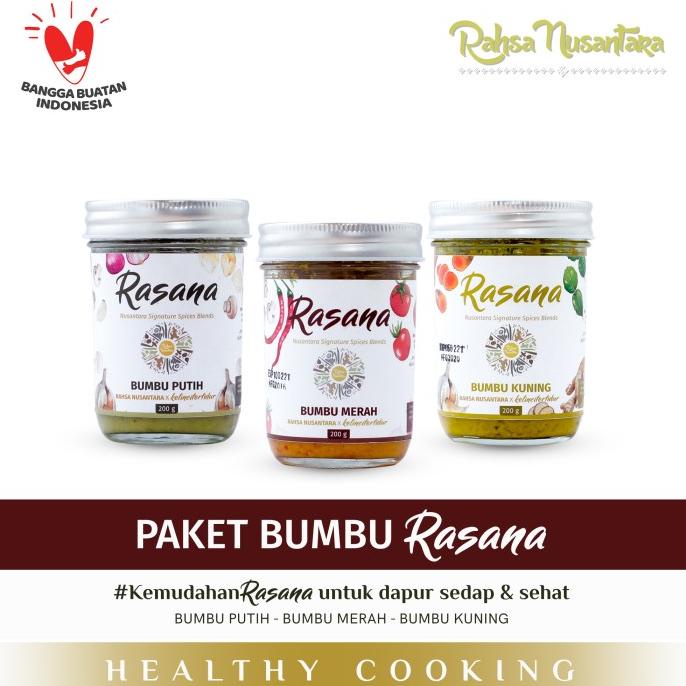Jual Paket Lengkap Rasana - Bumbu Dasar Instan by Rahsa Nusantara ...