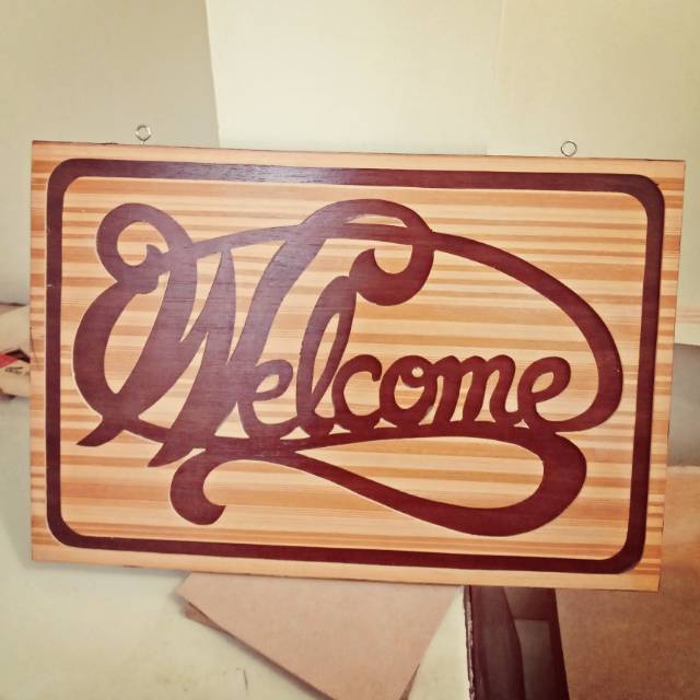 Jual Papan sign tulisan welcome selamat datang (Type B) | Shopee Indonesia