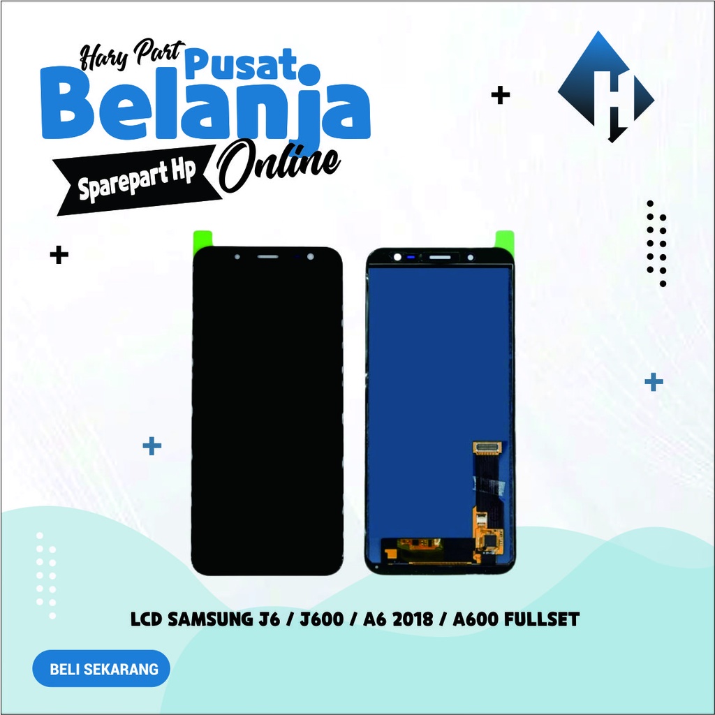 Jual LCD Samsung J6 / J600 / A6 2018 / A600 Fullset | Shopee Indonesia