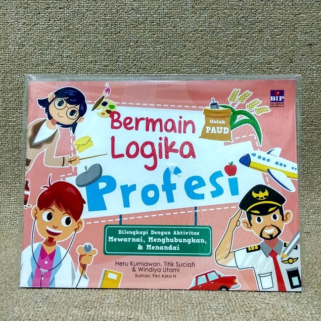 Jual BUKU BACAAN ANAK > BUKU BERMAIN LOGIKA PROFESI UNTUK PAUD | Shopee ...