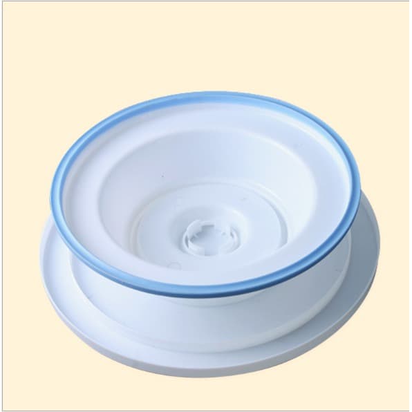 Jual Cake Rotary Stand Tray Lazy Susan Meja Putar Kue Ulang Tahun Anti ...