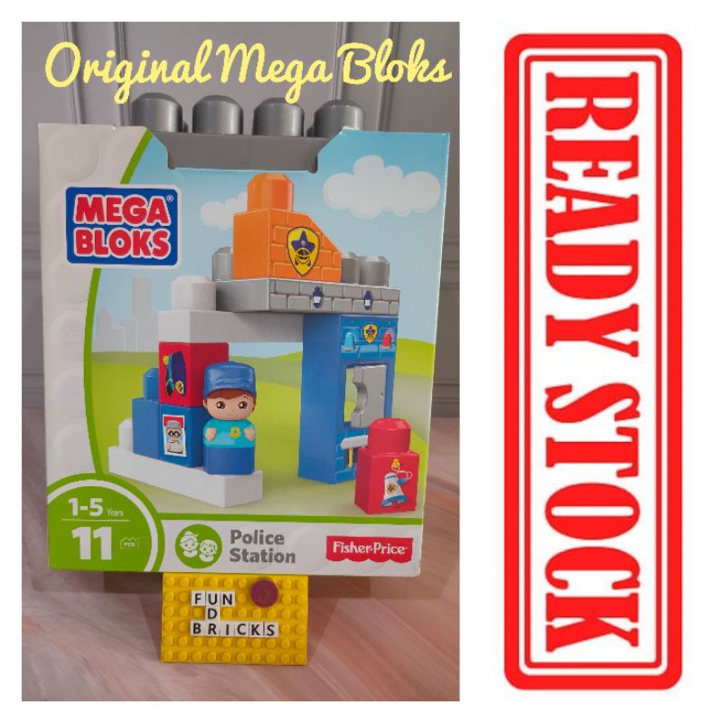 Jual Mega Bloks Police Station Original | Shopee Indonesia
