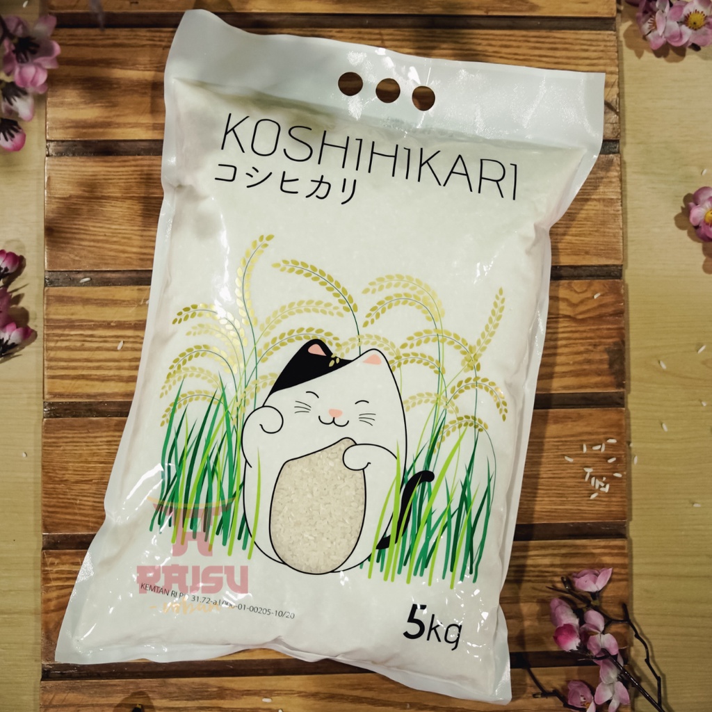 Jual BERAS JEPANG JAPONICA BERAS KOSHIHIKARI / KOKOKU 5KG RAISU URBAN ...