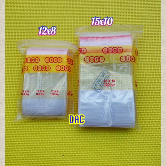 Jual Plastik Klip / Plastik clip Bening Plastik Cabe/Obat isi 100lembar ...