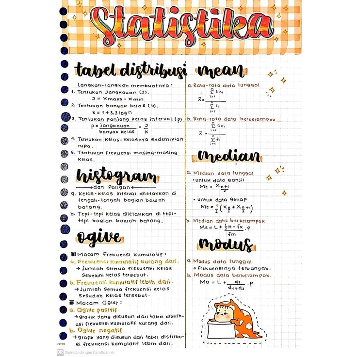 Jual poster edukasi poster rumus matematika poster rangkuman pelajaran ...