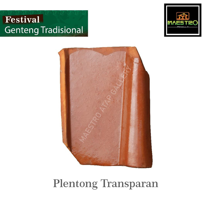 Jual Genteng Tradisional Plentong Transparan Genteng Jatiwangi | Shopee ...