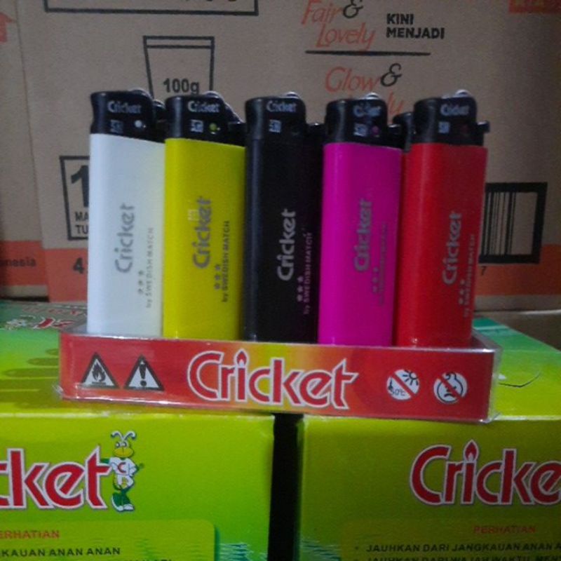 Jual Korek gas Cricket isi 50 pcs ( khusus pengiriman pulau jawa ...