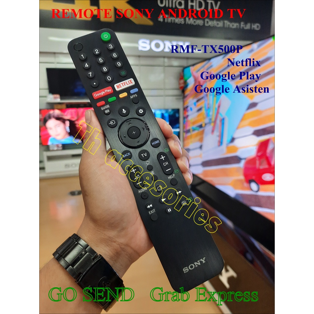 Jual Remote tv Sony Android tv smart tv Original RMF-TX500P | Shopee Indonesia