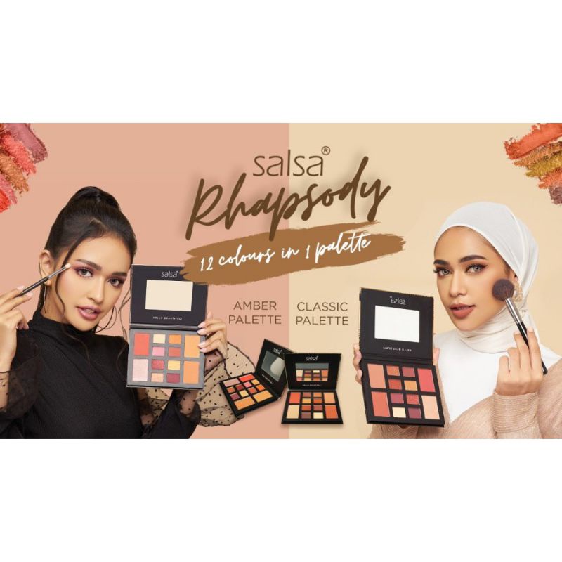 Jual Salsa Eyeshadow Palette | Shopee Indonesia