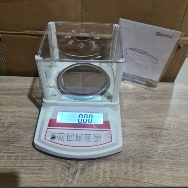 Jual SAYAKI High Precision Balance SSA / Timbangan Laboratorium Cap ...