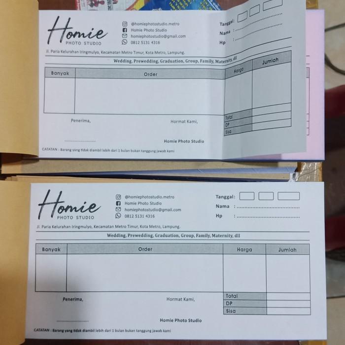 Jual Notebook / Nota Bon Kwitansi Invoice 1 Rim | Shopee Indonesia
