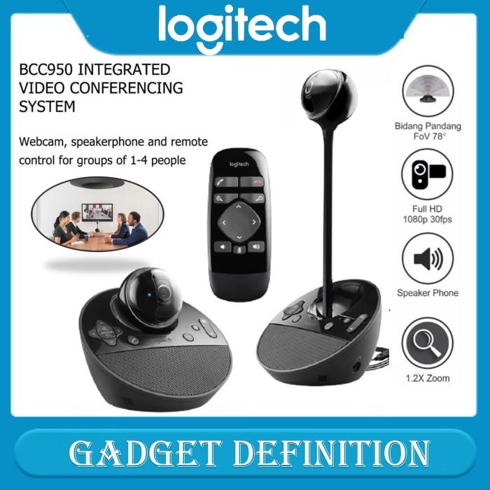 Jual Cam Logitech Bcc950 Conference Cam Webcam Camera / Webcamera ...