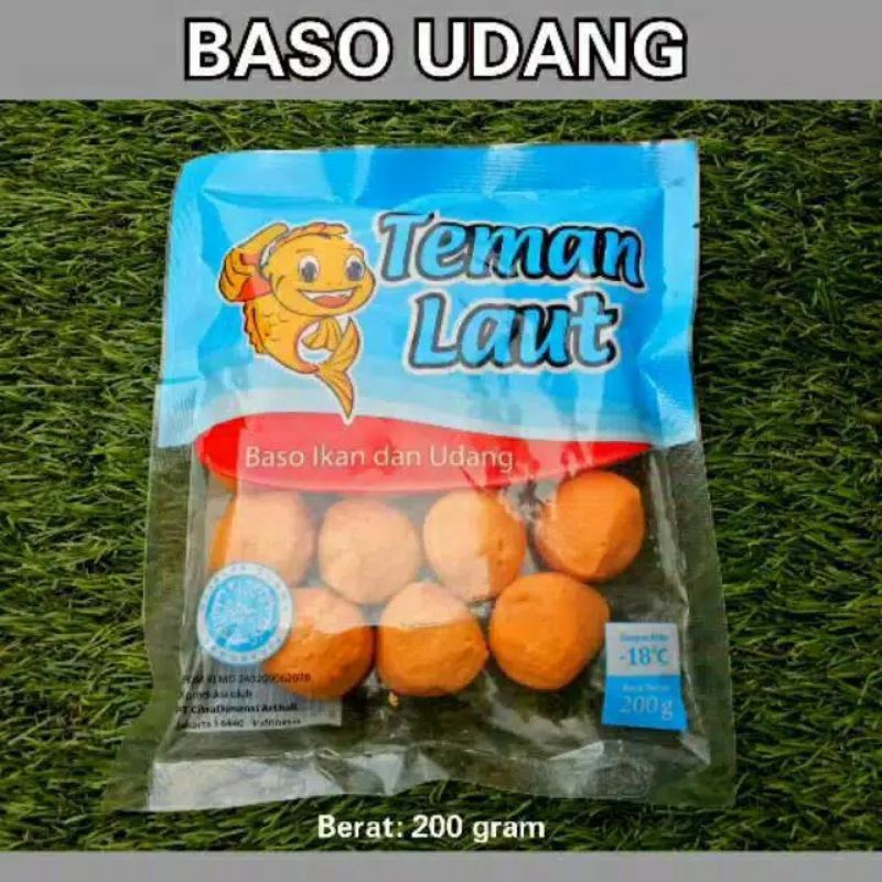 Jual frozen food teman laut baso ikan & udang200gr | Shopee Indonesia